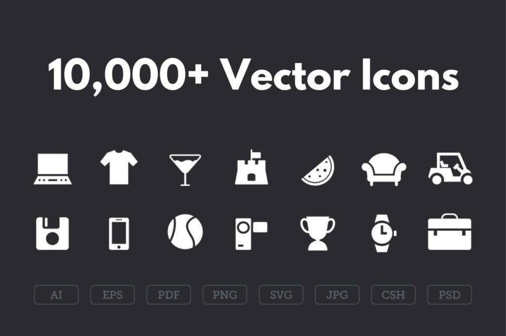 10,000+ Vector Icons - EasyElementor