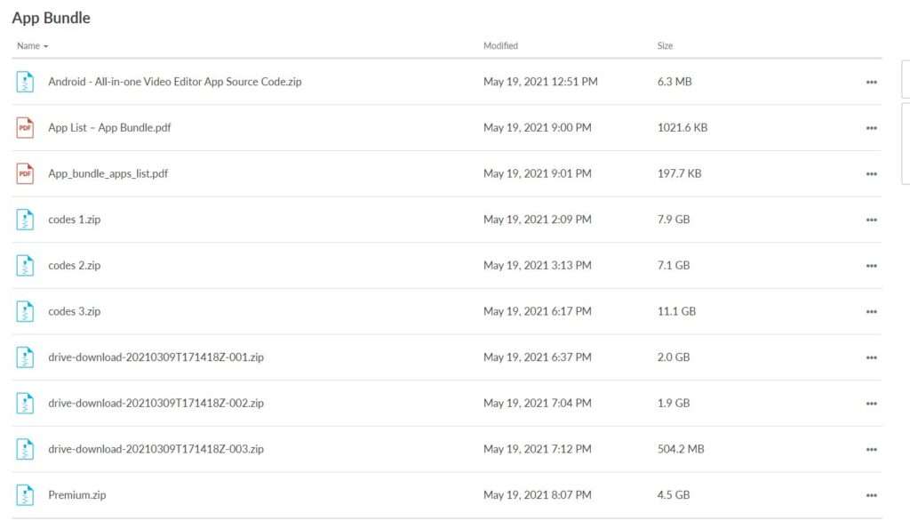 600 Mobile App Source Codes Easyelementor 
