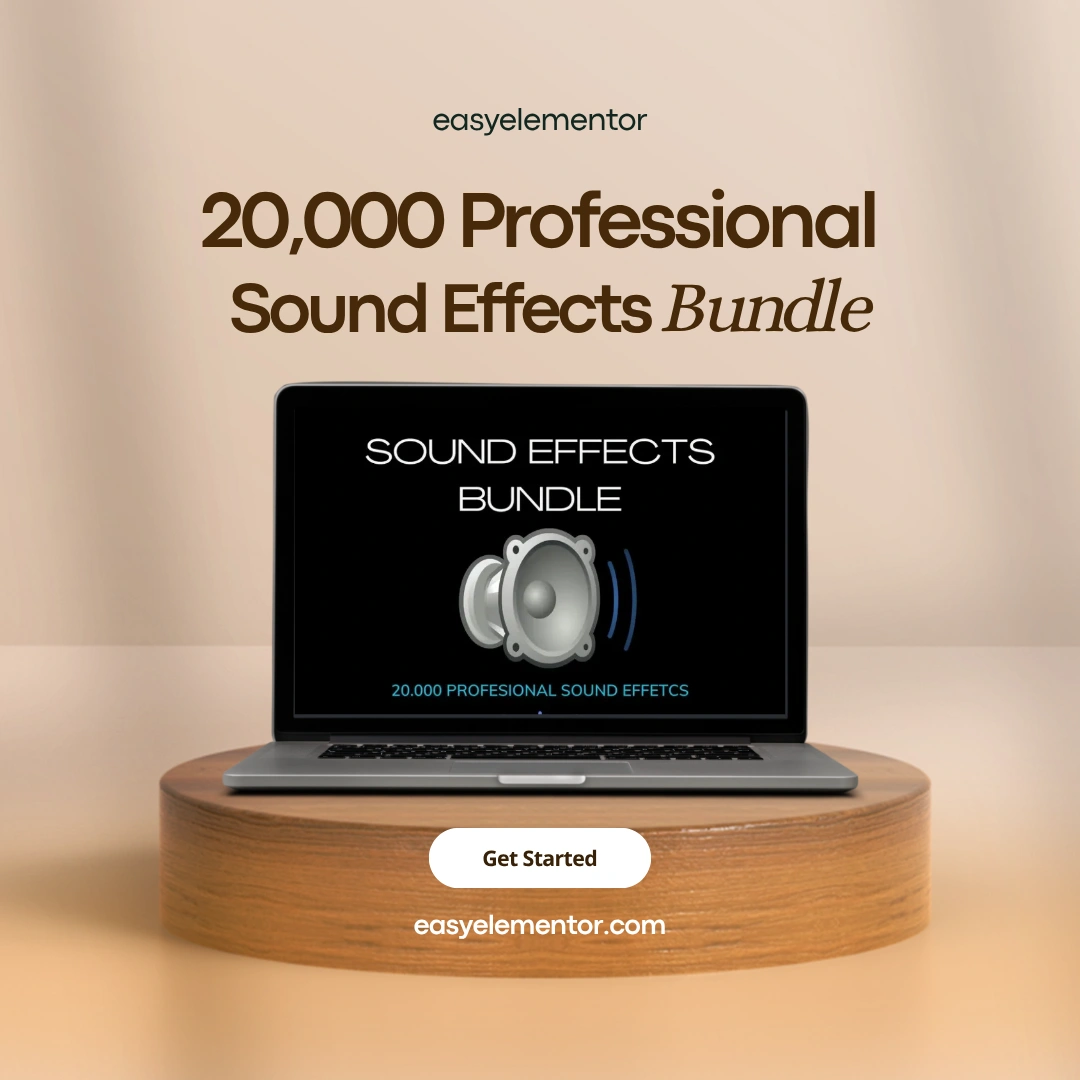 20,000+ Pro Sound Effects Bundle | Audio Essentials, Video Editing ...