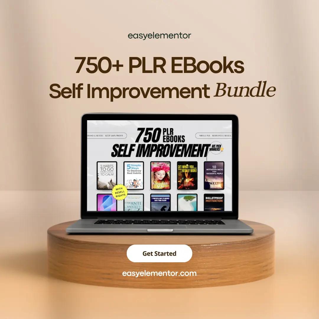 PLR EBOOKS Self Improvement Bundle/750 Digital Books With Resell Rights ...